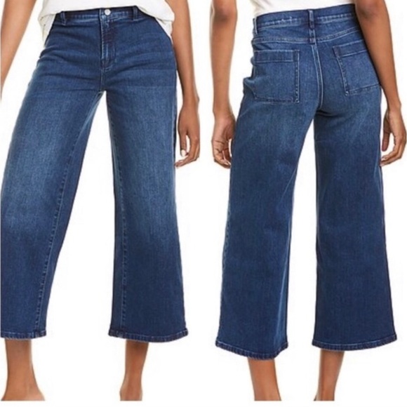 J. McLaughlin | Jeans | J Mclaughlin Aiko Wide Leg Crop Jean Sz 8 ...